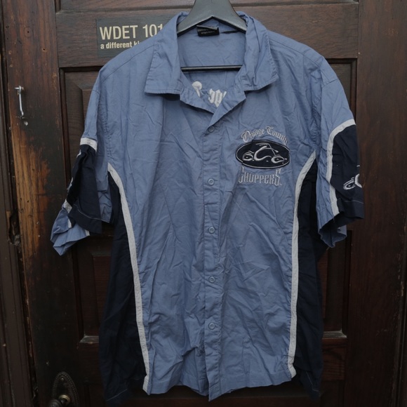 Shirts | Occ Orange County Choppers Short Sleeve Button Up | Poshmark
